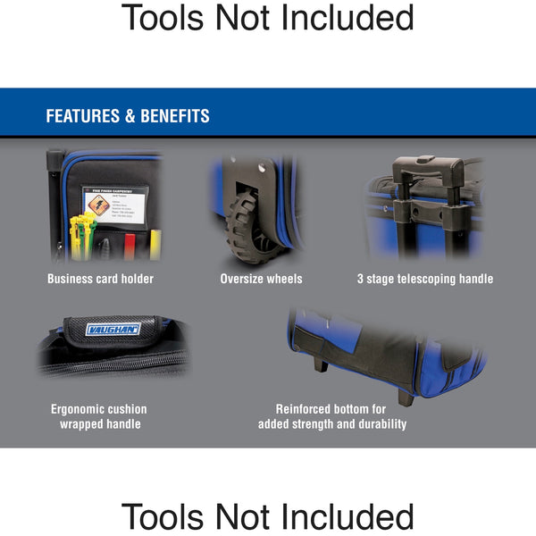Vaughan 17 in. Rolling Tool Bag – Vaughan Gear